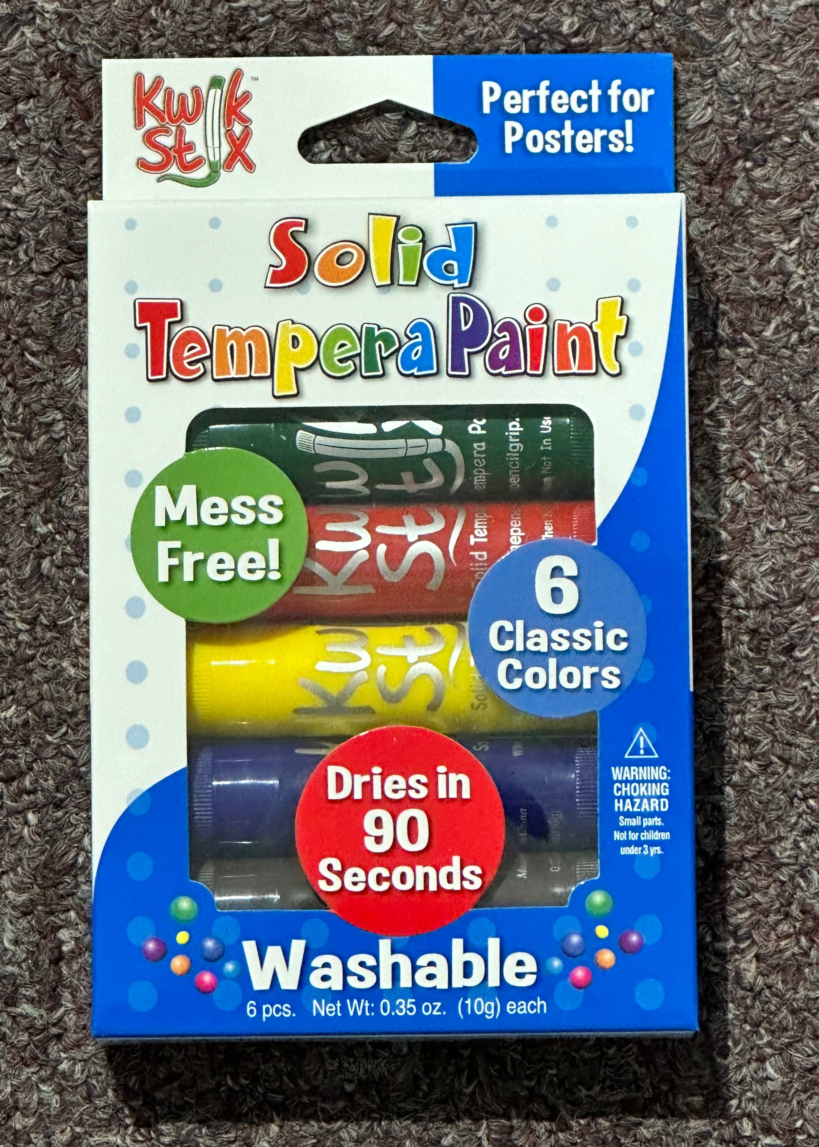 Solid Tempera Paint Sticks