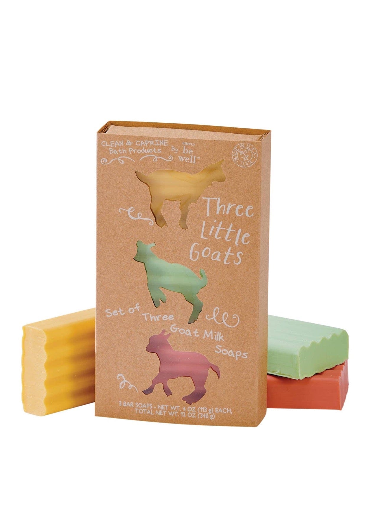 Luxurious Three Little Goat Set 2: Papaya, Jabara, Mango by San Franci