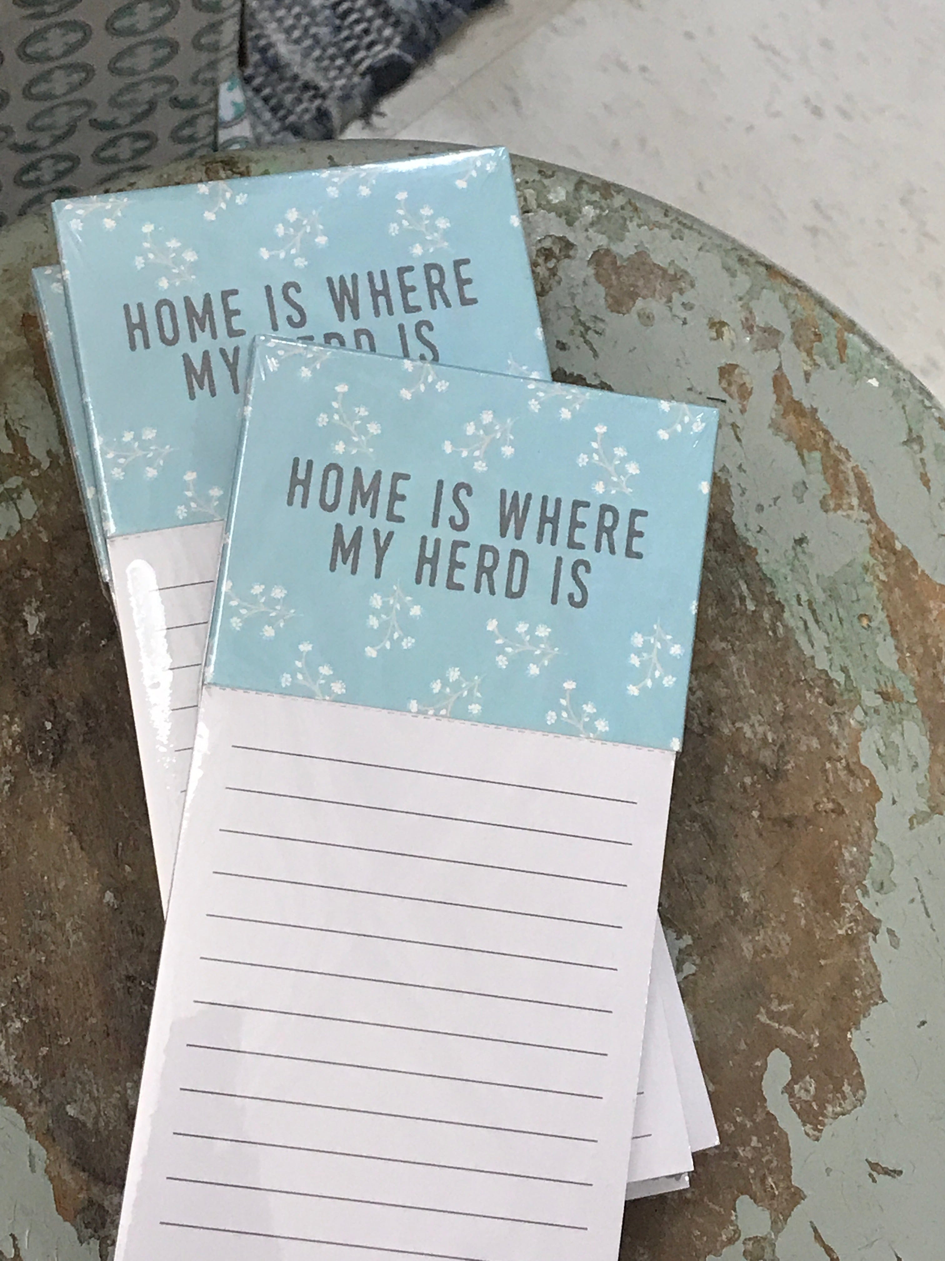 Mary Square Magnetic Notepads